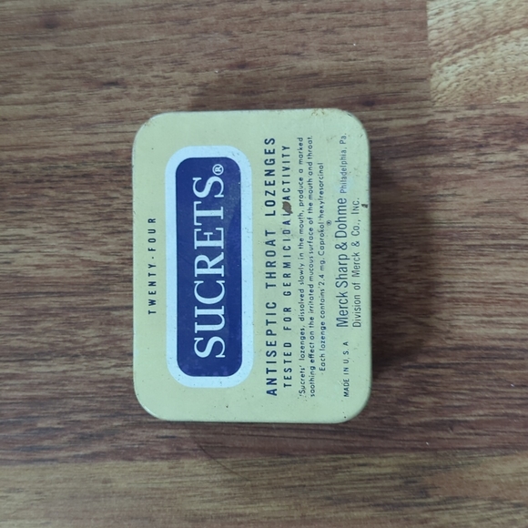 Other | Vintage Sucrets Tin | Poshmark